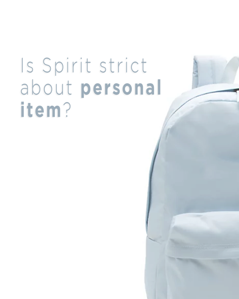 How Strict Is Spirit With Personal Item? 2025