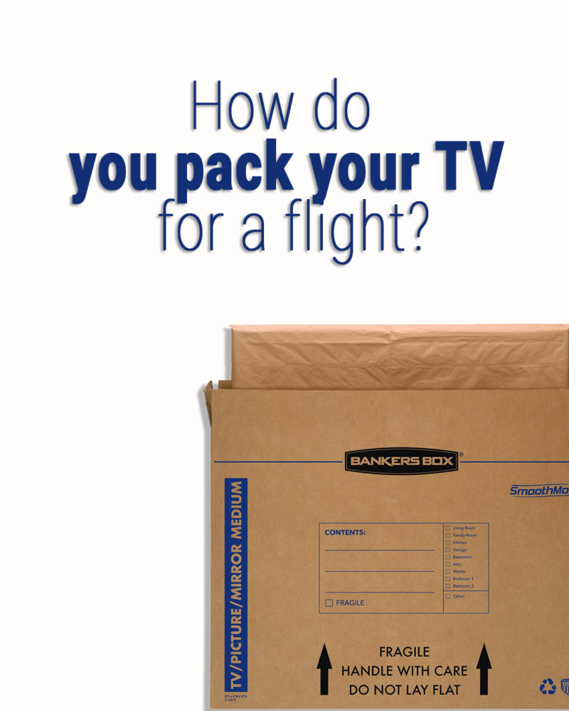 How Do I Pack My TV For A Flight? (The Right Way) - Travelclosely