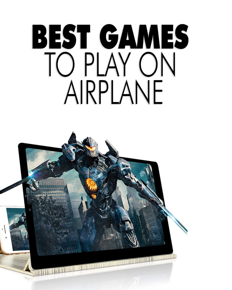 10 Best Games to Play on a Plane in 2025 ( Without WiFi ) - Travelclosely