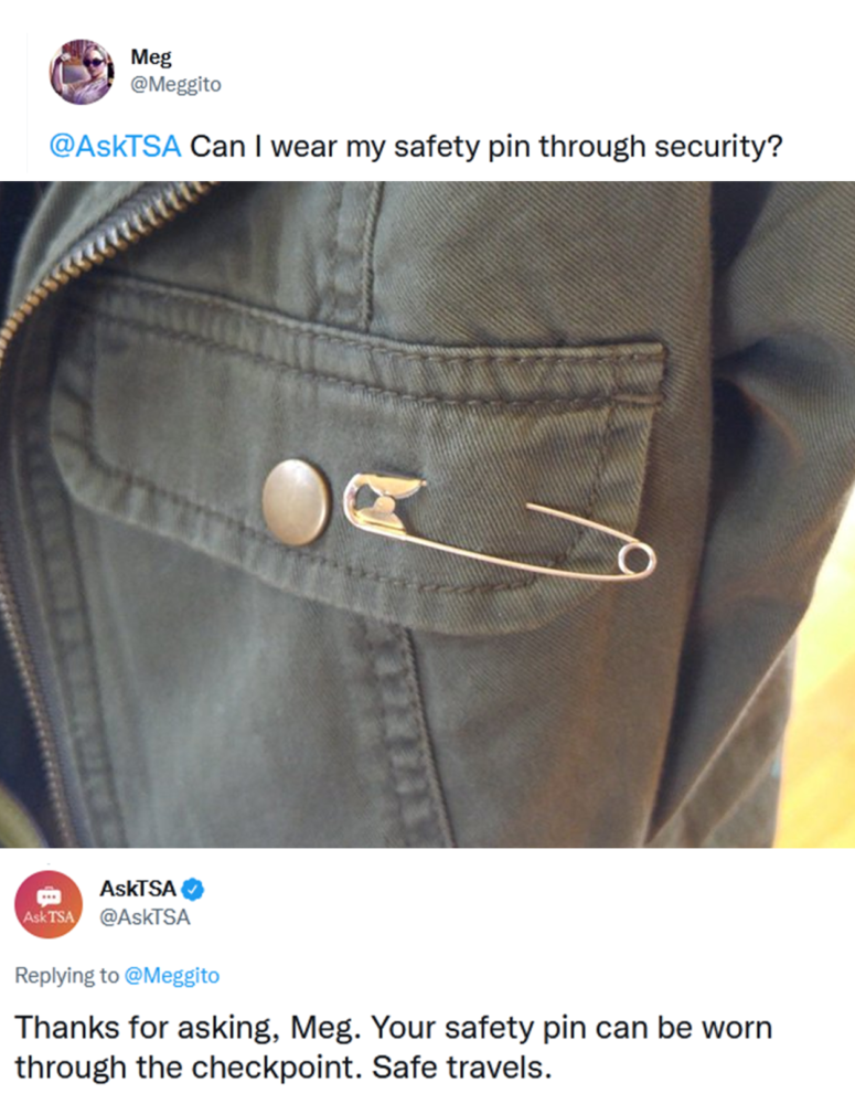 Can You Bring Safety Pins On a Plane? 2026