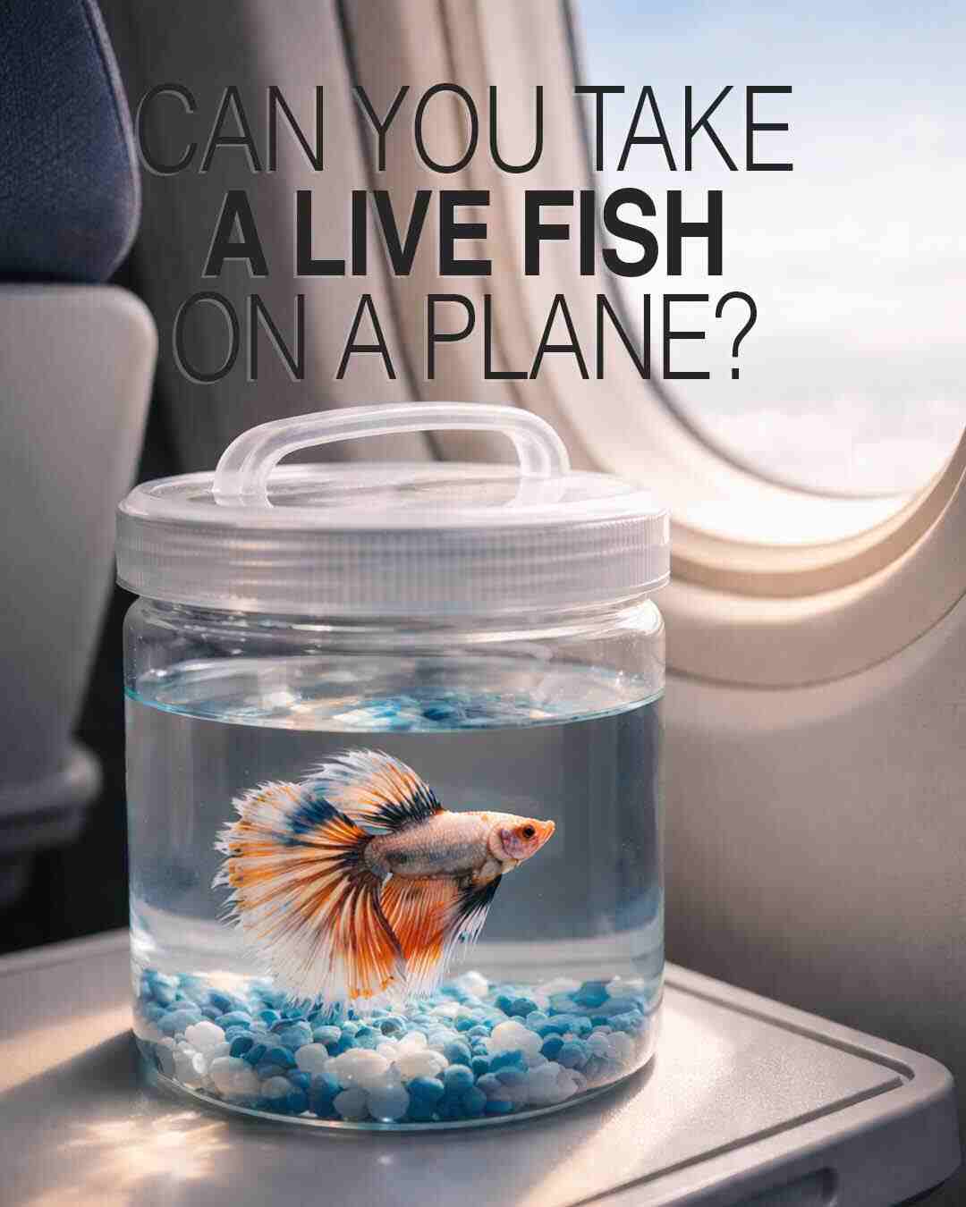 Can You Take a Live Fish On a Plane? 2026