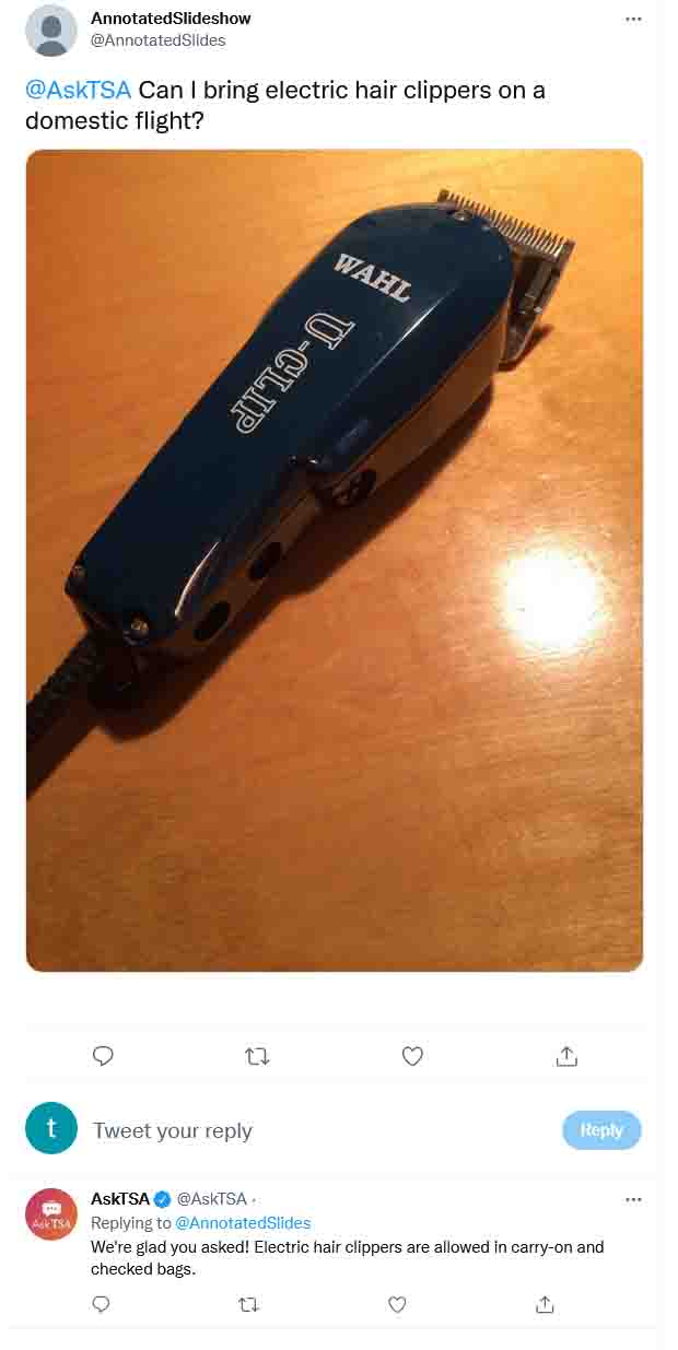 Can You Bring Hair Clippers On a Plane? 2025 (TSA Rules)