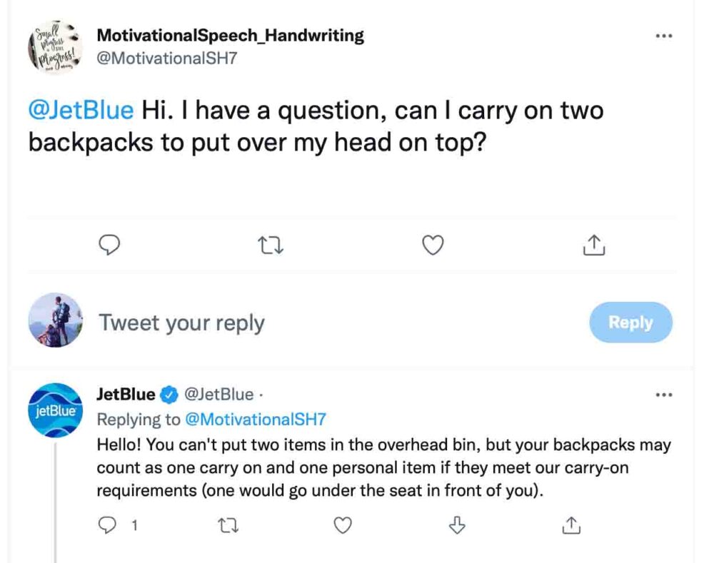 Can I Bring Two Backpacks On a Plane?