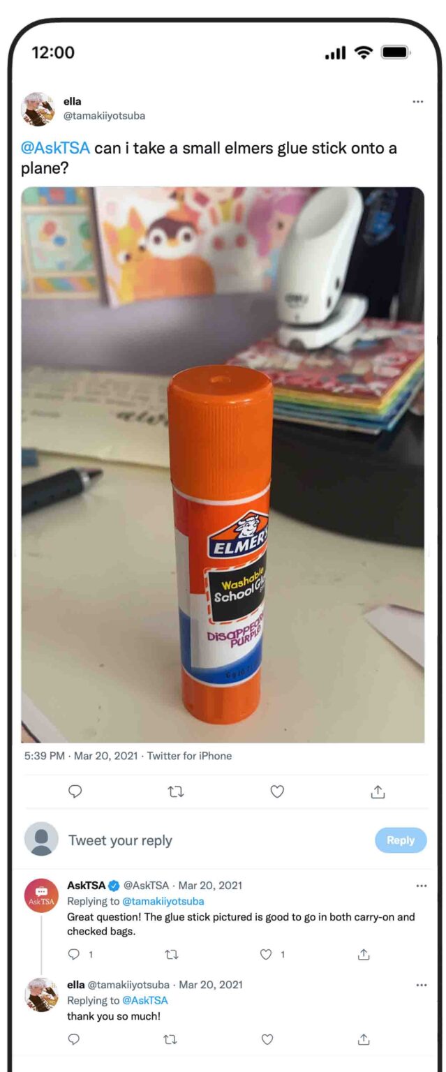 Can You Take Glue On a Plane? TSA 2026