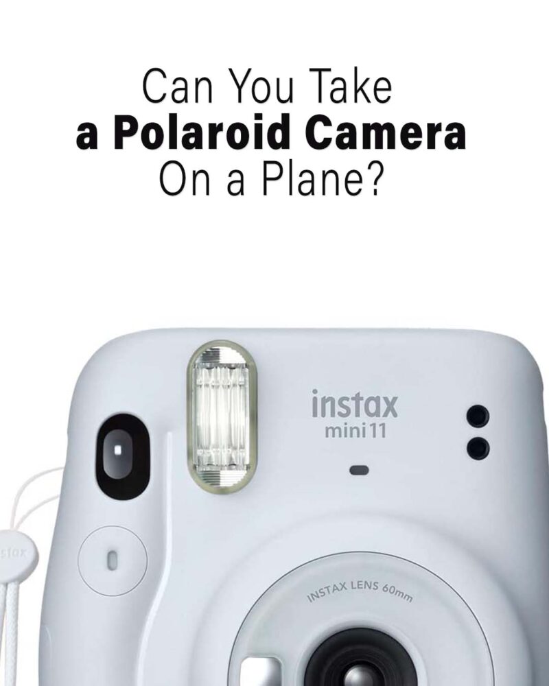 Can You Take a Polaroid Camera On a Plane? 2026