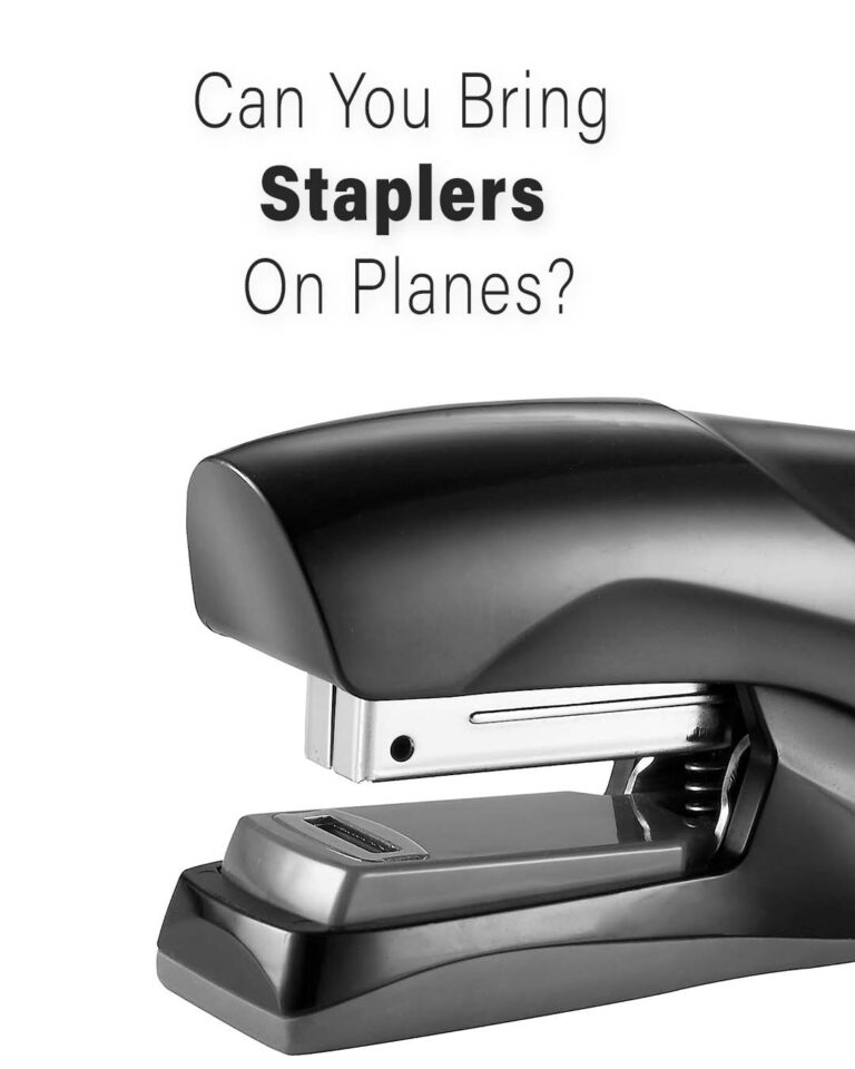 Can You Bring a Stapler On a Plane? TSA Rules 2025
