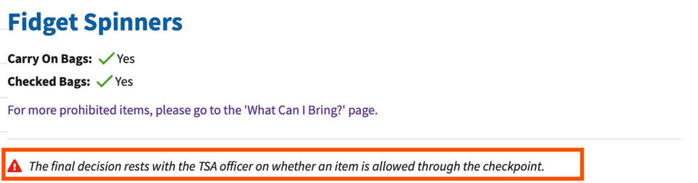 ߷ Can You Bring Fidget Spinners On a Plane? 2026 - Travelclosely